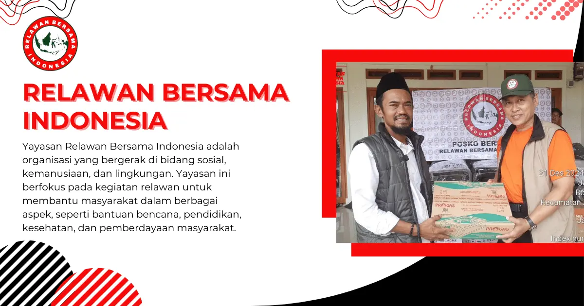 Join Relawan Bersama Indonesia - Kita Berbagi Community